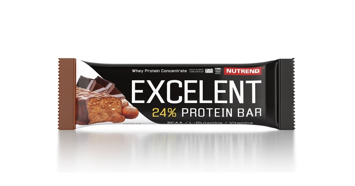 Nutrend Excelent Protein Bar Double - 85g | Fitnessdk