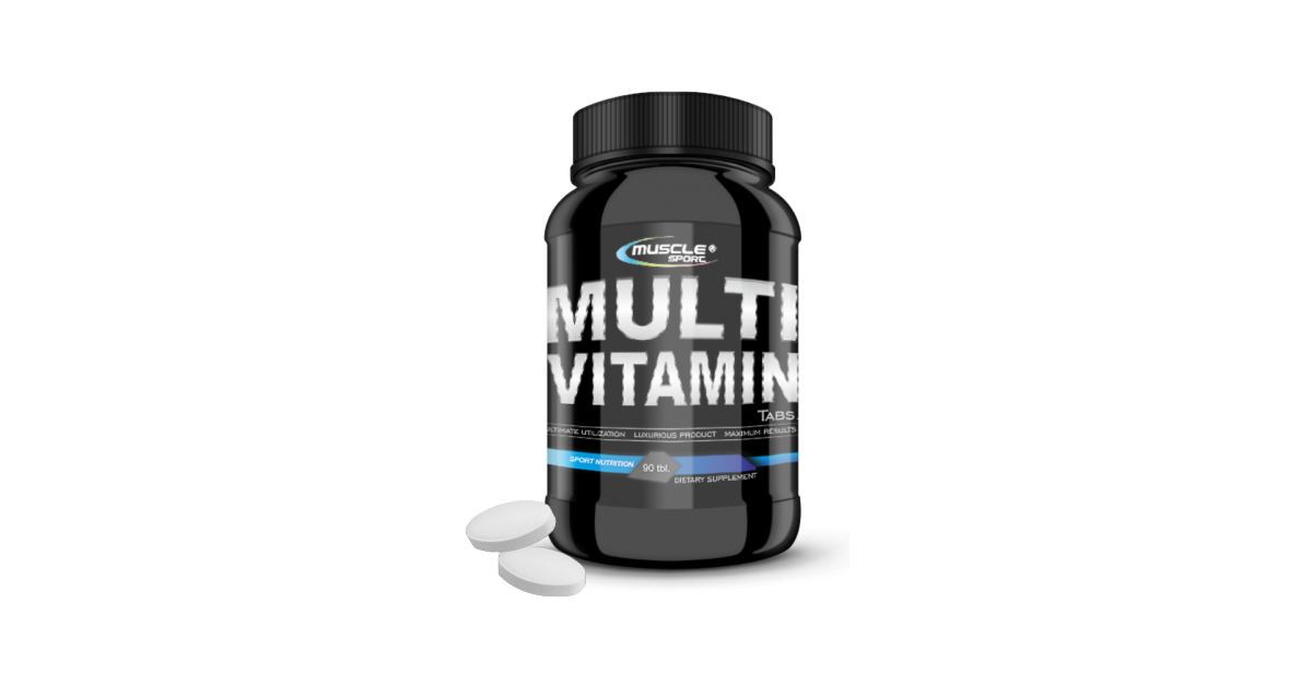 Muscle sport Multivitamin - 90 tablet | Fitnessdk