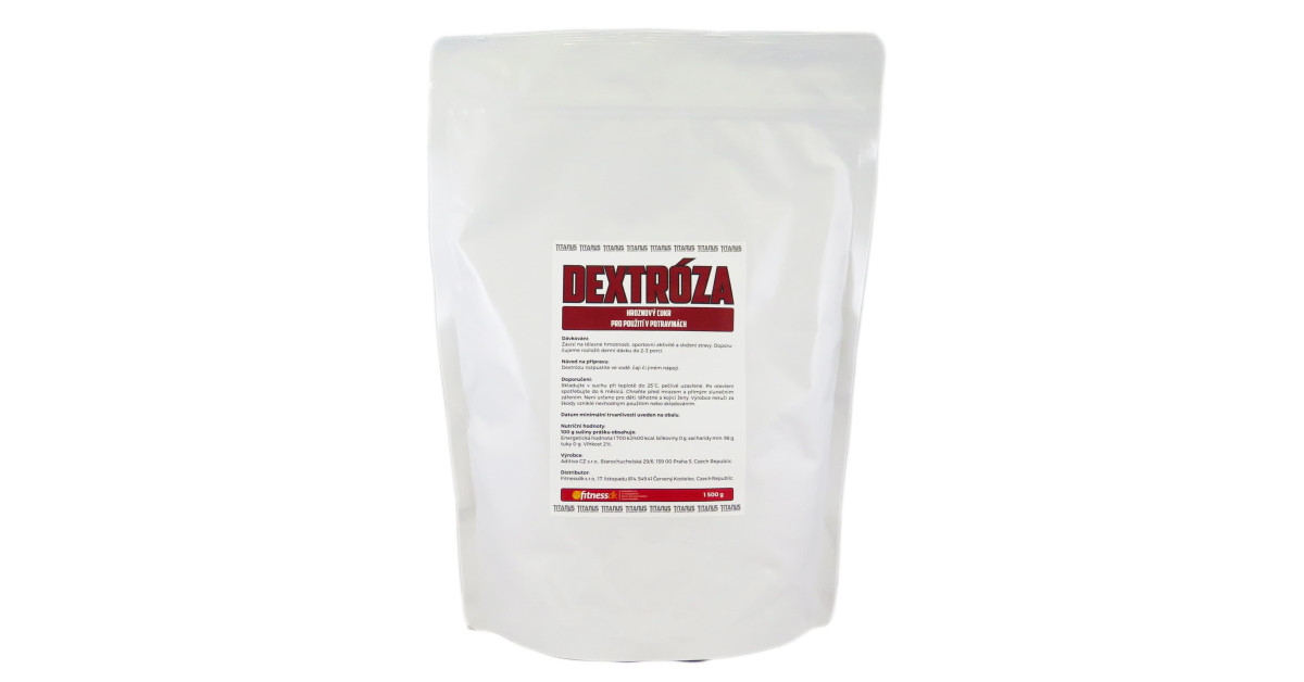 TITANUS dextroza (1500 g) | Fitnessdk