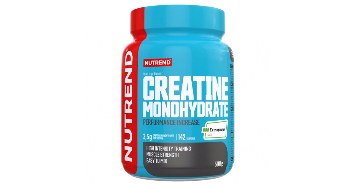 NUTREND Creatine Monohydrate Creapure - 500 g | Fitnessdk